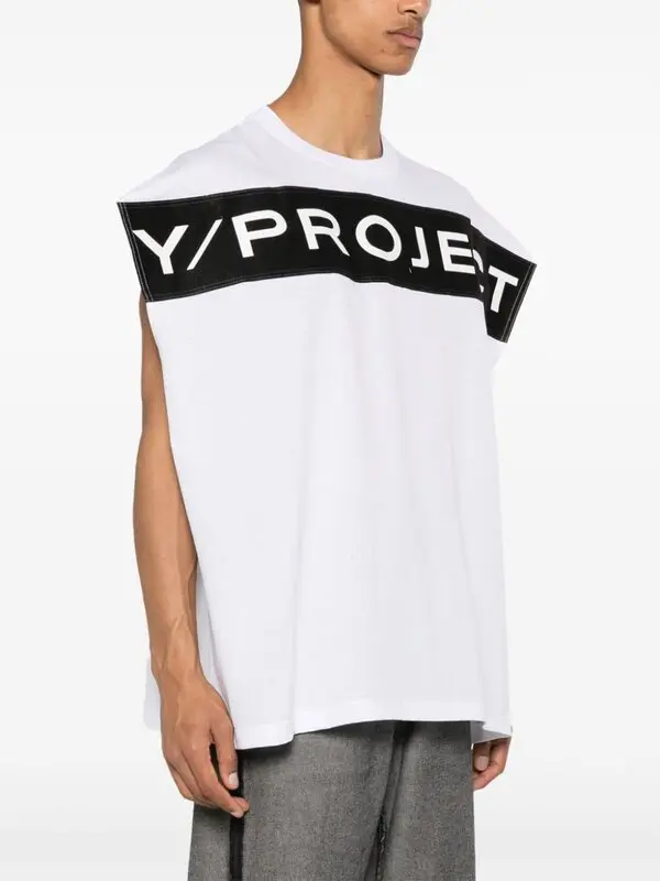 Y/project Logo-print Tank Top