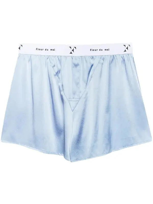 FLEUR DU MAL Boxer Shorts - Blue