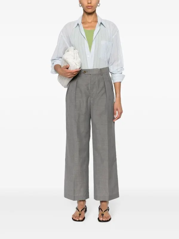 Auralee Tropical Straight-leg Trousers