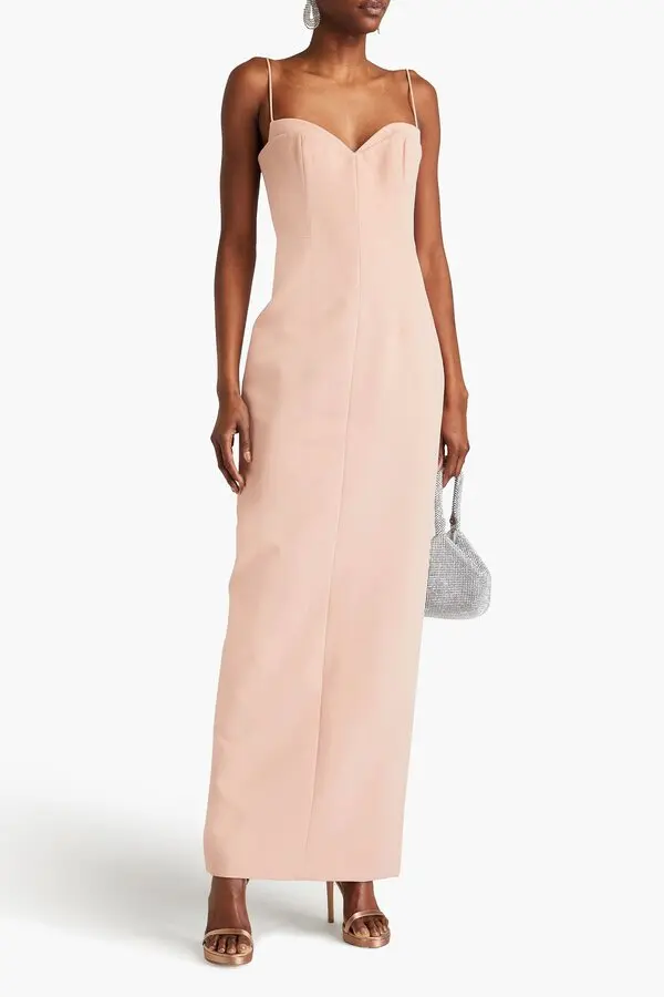 Rachel Gilbert Bodie Crepe Gown