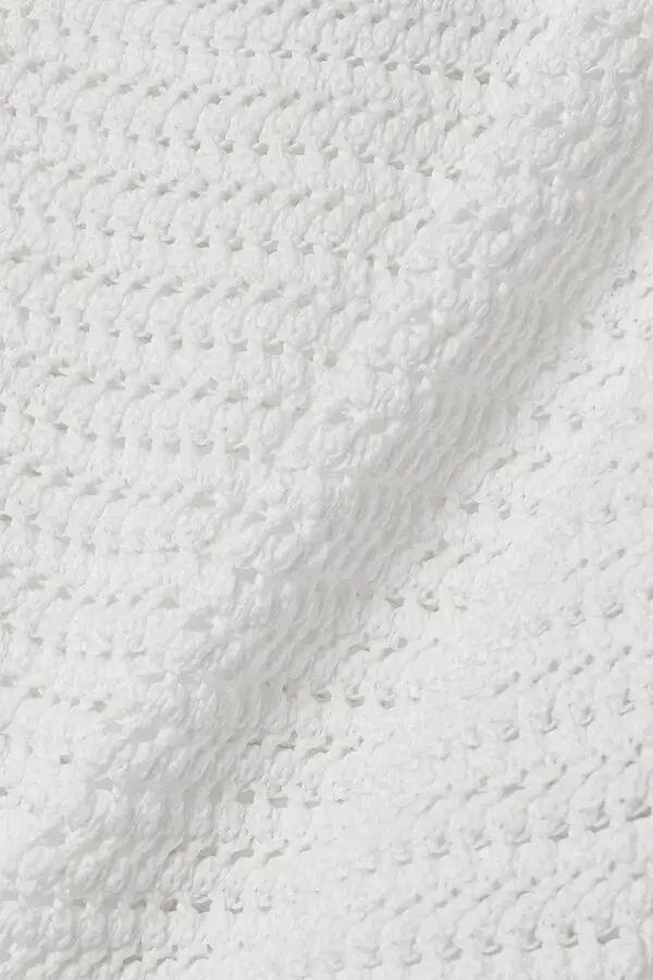 Vince Crocheted Cotton Tank