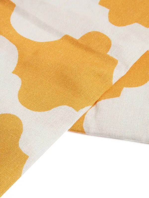 La DoubleJ Plaza Linen Tablecloth - Yellow