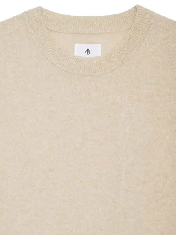 ANINE BING Ronan Knit Vest - Neutrals