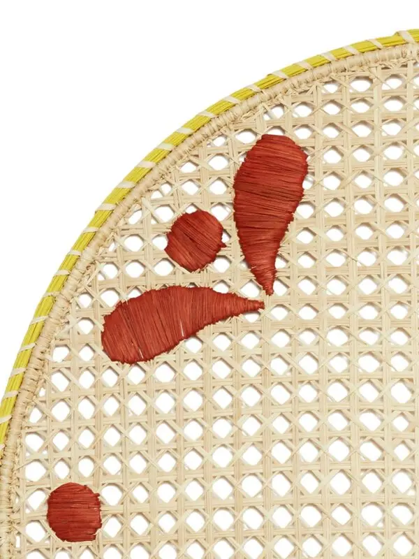 La DoubleJ Round Raffia Placemat