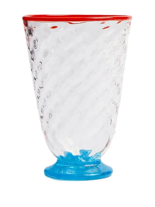 La DoubleJ Quilted Contrast-trim Glass