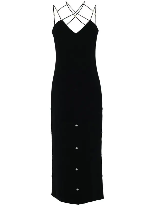 Stine Goya Christabel V-neck Maxi Dress