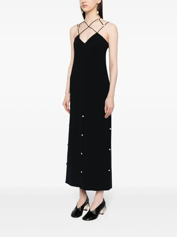 Stine Goya Christabel V-neck Maxi Dress