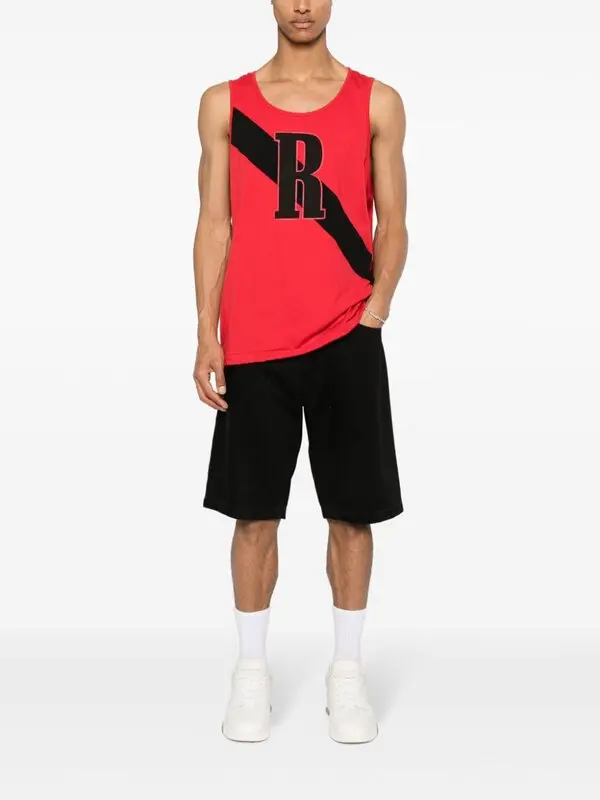 Rhude Cotton Jersey Tank Top