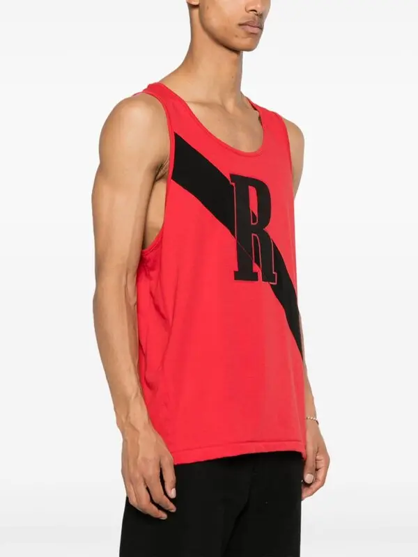 Rhude Cotton Jersey Tank Top