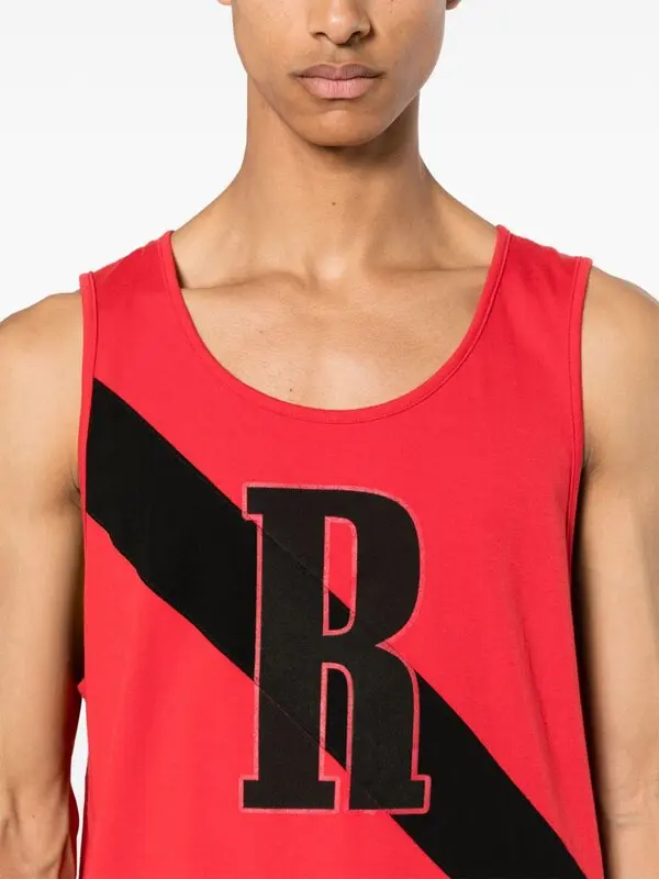 Rhude Cotton Jersey Tank Top
