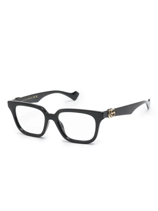 Gucci Double G Square-frame Glasses