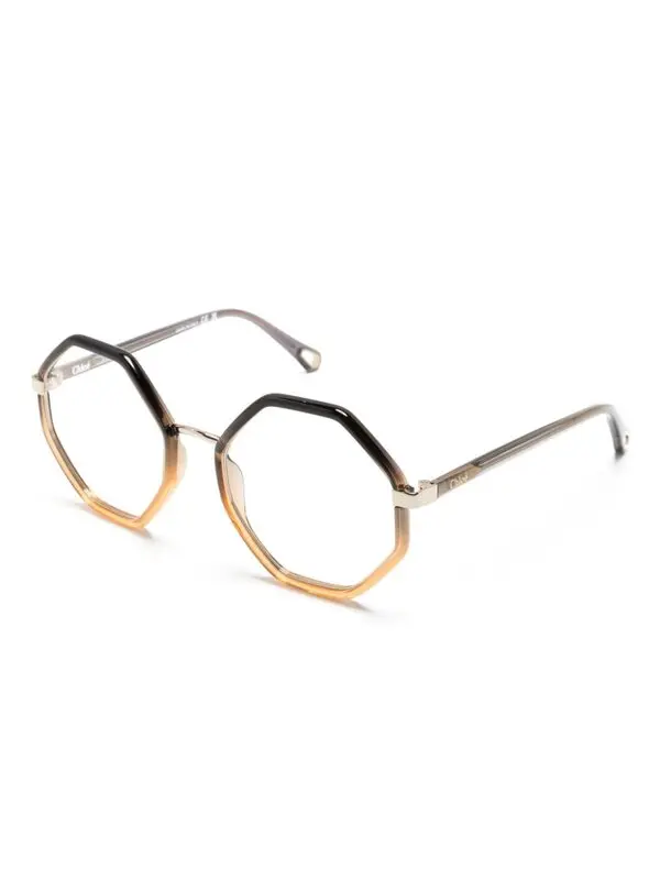 Chloé Oversized Octagon Frame Glasses