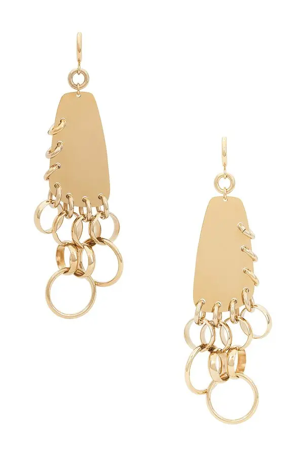 Isabel Marant Boucle D'Oreill Pierced Dangle Earrings In