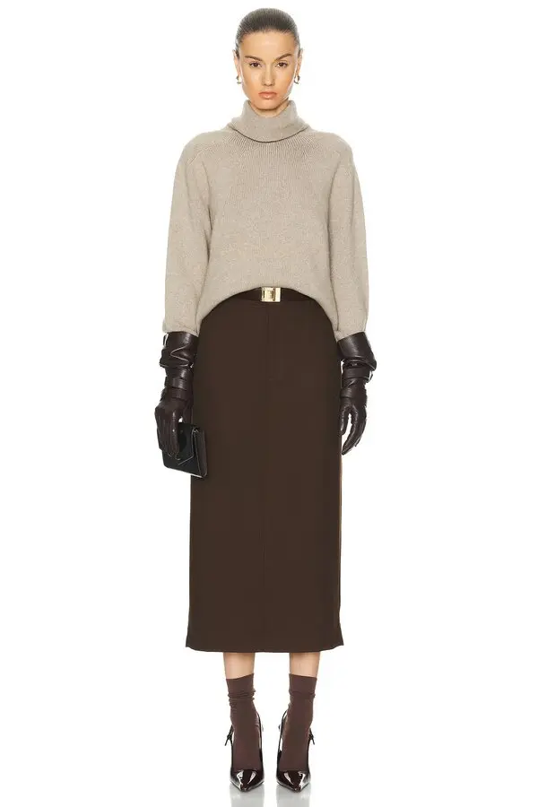 Chanel Cashmere Turtleneck Sweater