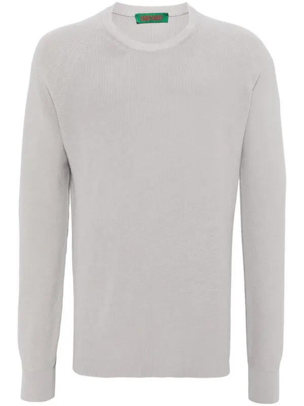 CASEY CASEY Rib-stitch Crepe-cotton Jumper