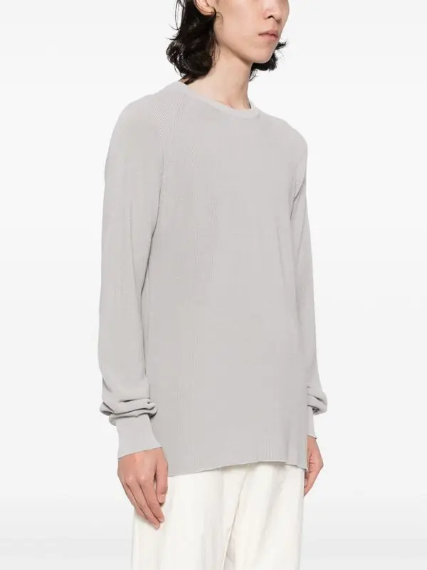 CASEY CASEY Rib-stitch Crepe-cotton Jumper