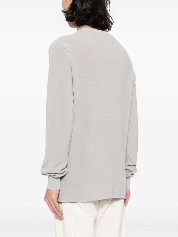CASEY CASEY Rib-stitch Crepe-cotton Jumper