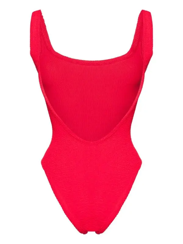Hunza G Square Neck One-piece Swimsuit