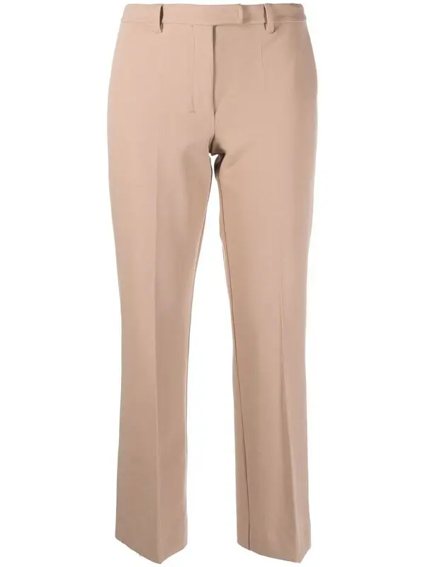 Max Mara Cropped Straight-leg Trousers