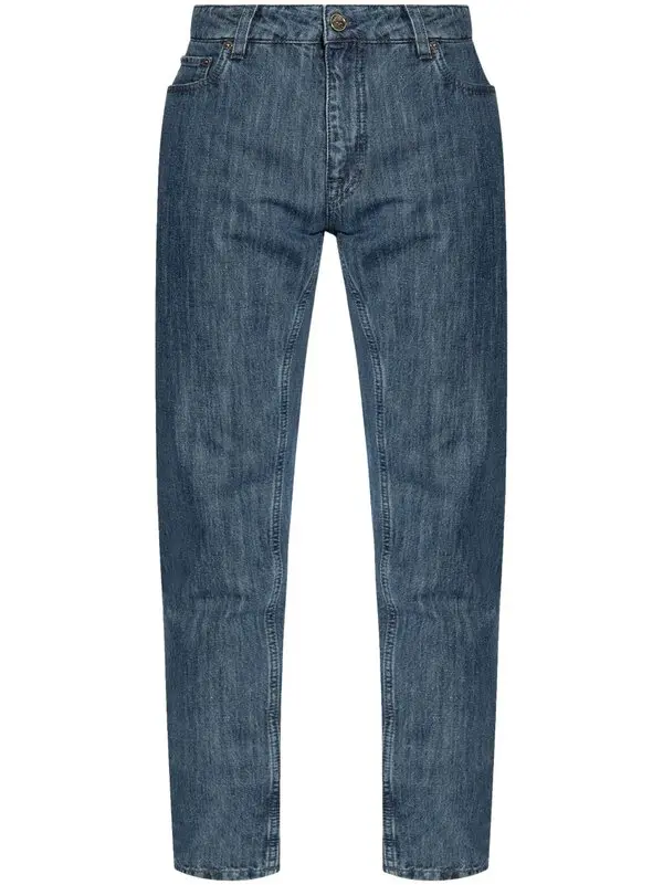 Etro Five-pocket Straight Jeans - Blue