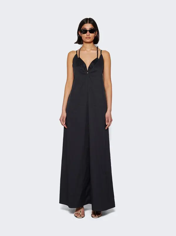 Zeynep Arçay Triangle Maxi Poplin Dress