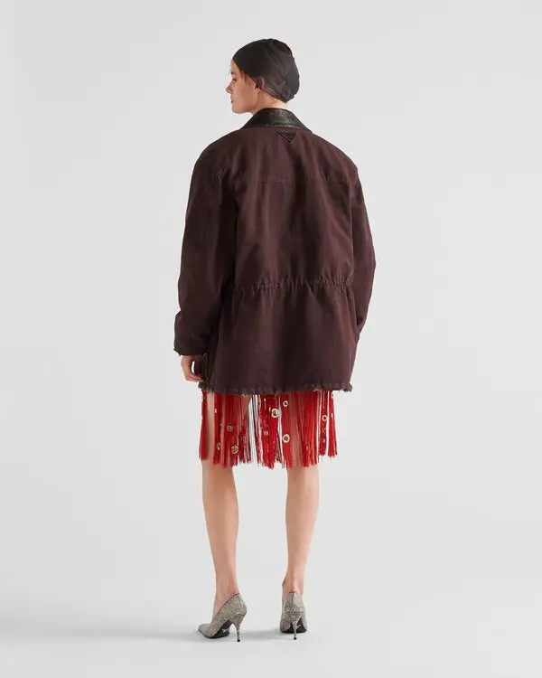 Prada Canvas Jacket - Bordeaux | Editorialist