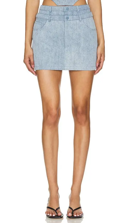 NONCHALANT LABEL Camden Mini Skirt