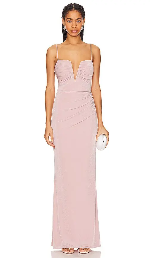 Katie May Erykah Gown - Dusty Rose