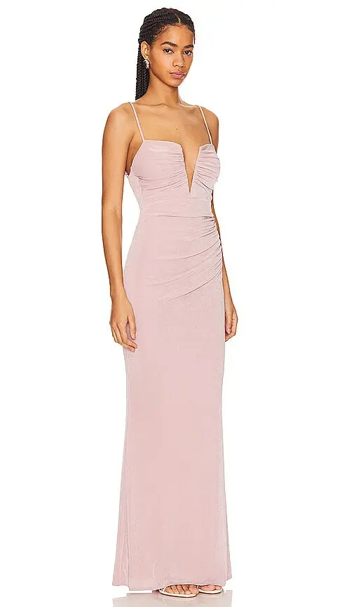 Katie May Erykah Gown - Dusty Rose