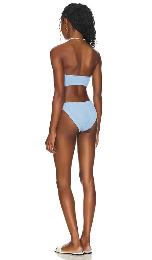 Hunza G Jean Bikini Set - Cornflower