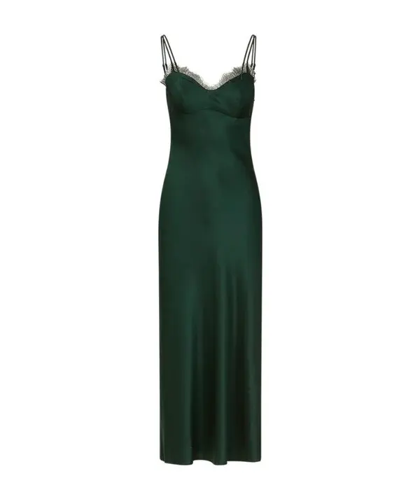 Veronica Beard Bixie Stretch-silk Slip Dress