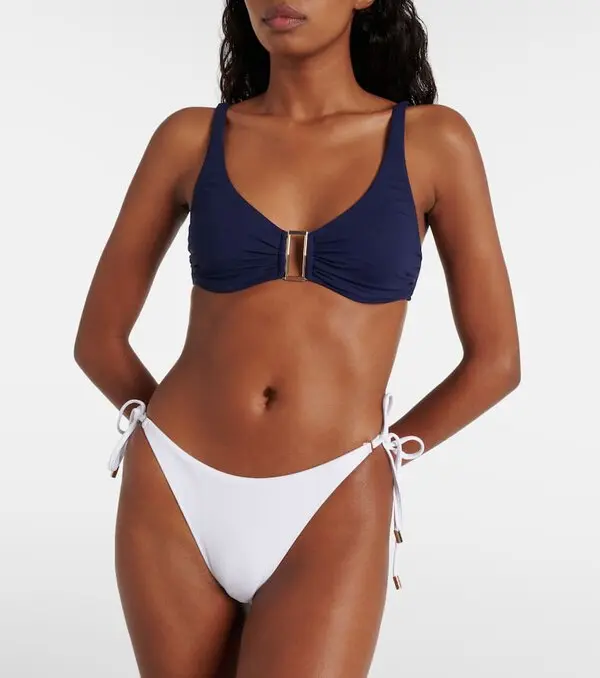 Melissa Odabash Bel Air Bikini Top - Blue