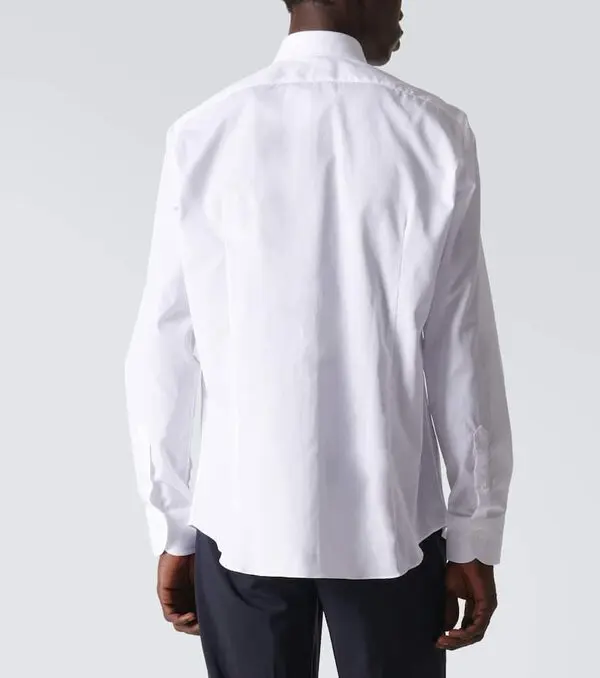 Thom Sweeney Lecce Cotton Poplin Shirt