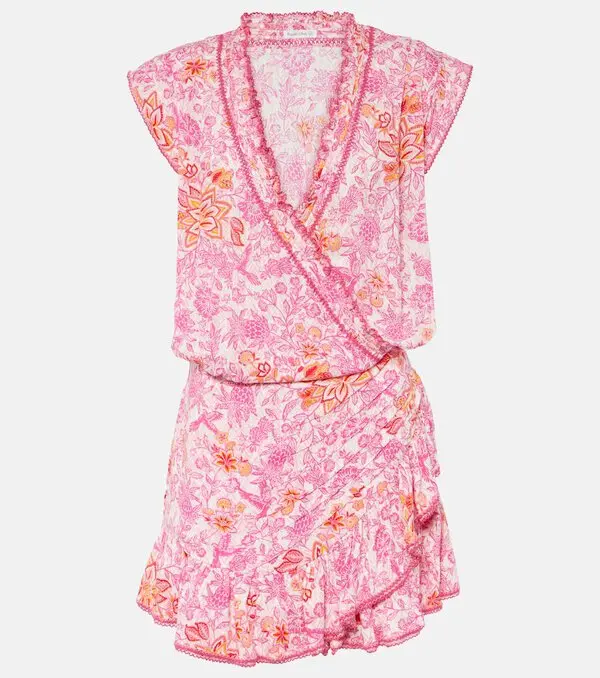 Poupette St Barth Printed Minidress - Pink