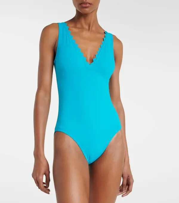 KARLA COLLETTO Inés One Piece Swimsuit - Blue