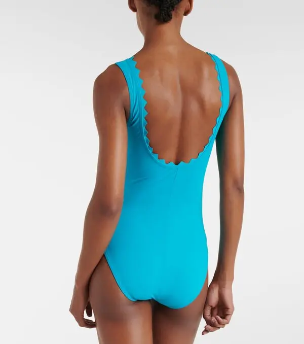 KARLA COLLETTO Inés One Piece Swimsuit - Blue