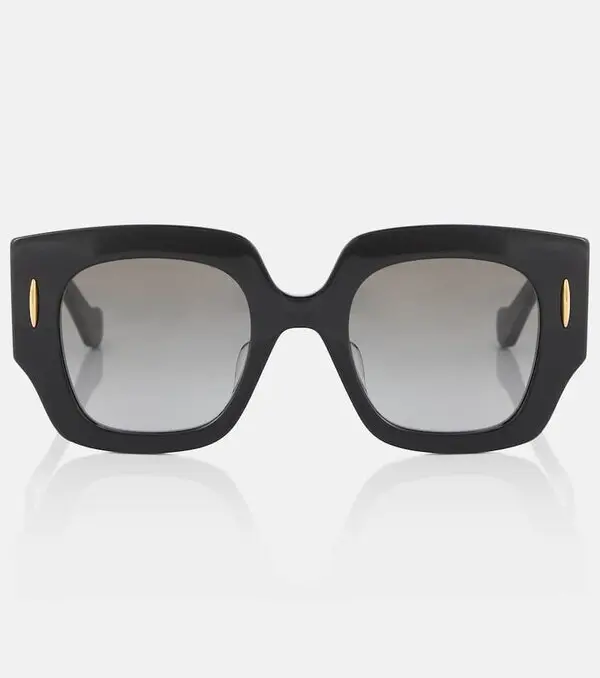 Loewe Anagram Square Sunglasses - Black