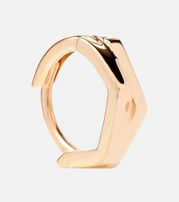 REPOSSI Antifer 18kt Rose Hoop Earring - Gold