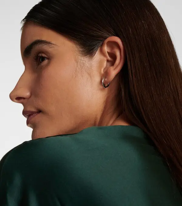 REPOSSI Antifer 18kt White Earring With Diamonds - Gold