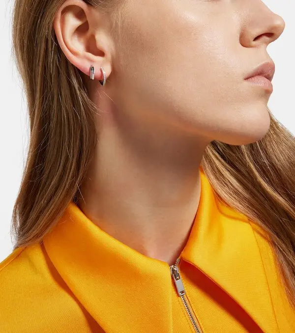 REPOSSI Antifer 18kt White Earring With Diamonds - Gold