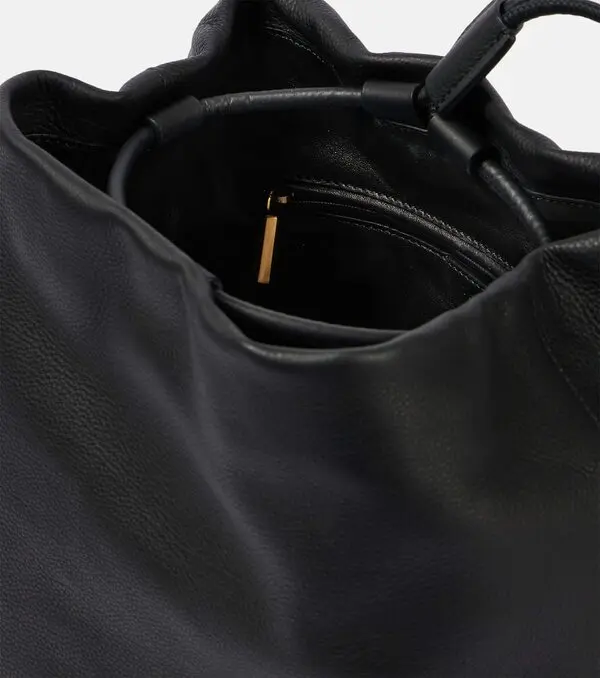 THE ROW Joe Grained Leather Backpack