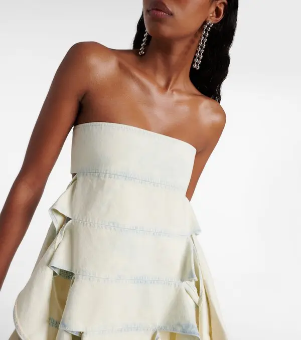Y/project Bug Off-the-shoulder Top - White