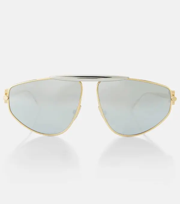 Loewe Spoiler Aviator Sunglasses - Gold