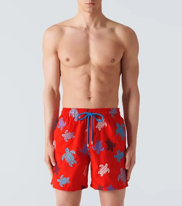 Vilebrequin Embroidered Swim Trunks