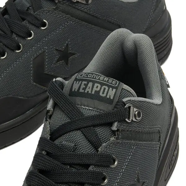 CONVERSE X Patta Weapon Ox Sneakers - Black/gray/multi