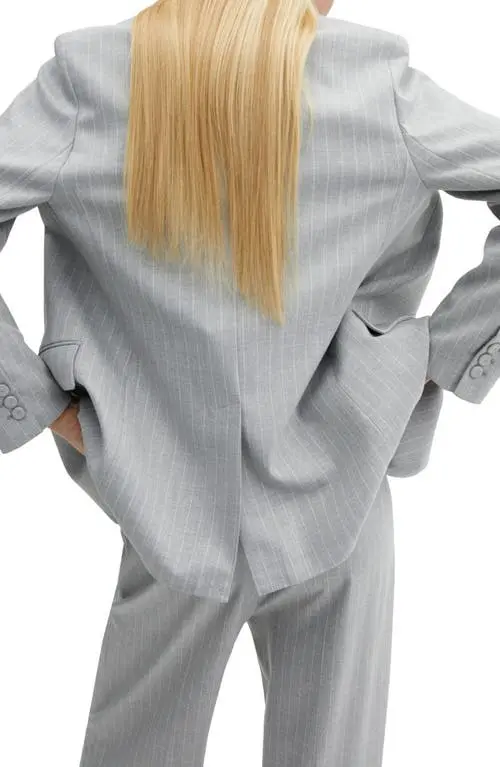 Mango Pinstripe Jacket