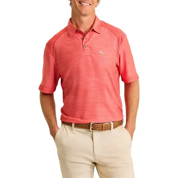 Tommy Bahama Palm Coast Pro Solid Polo - Dark Havana
