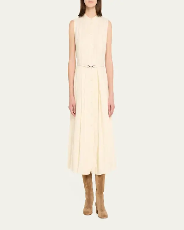 GIANVITO ROSSI Joelle Knee Boots - Beige