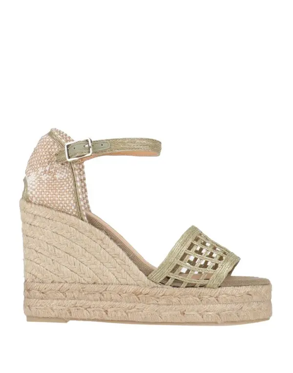 CastaÑer Textile Fibers Espadrille Wedge Sandals