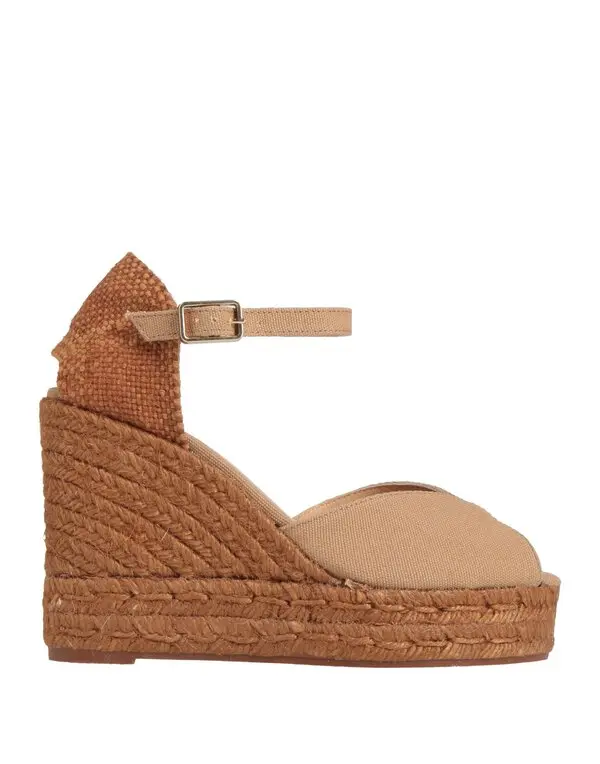 CastaÑer Espadrille Sandals With Wedge Heel - Brown